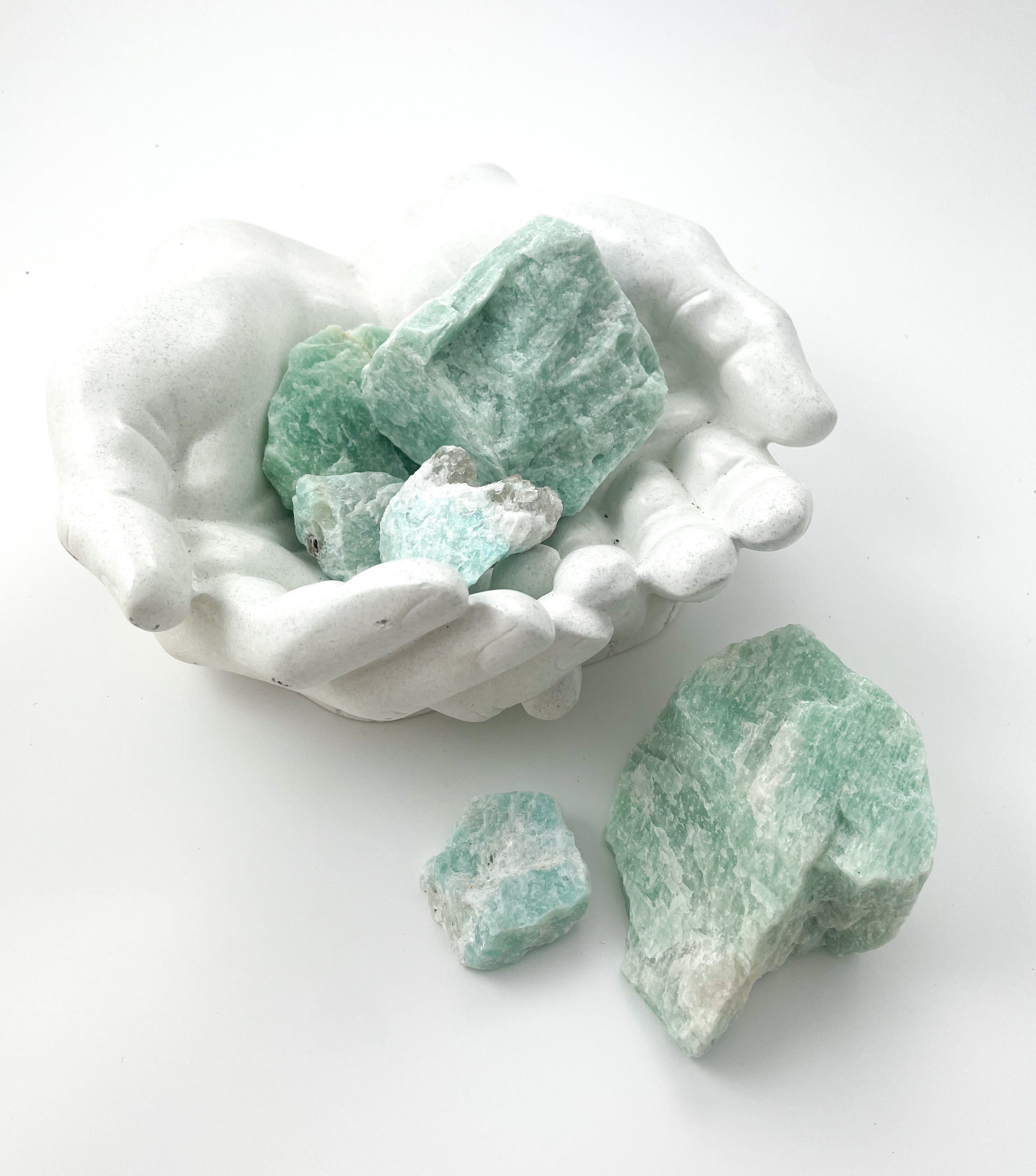 Amazonite Rough – Lily and Luna